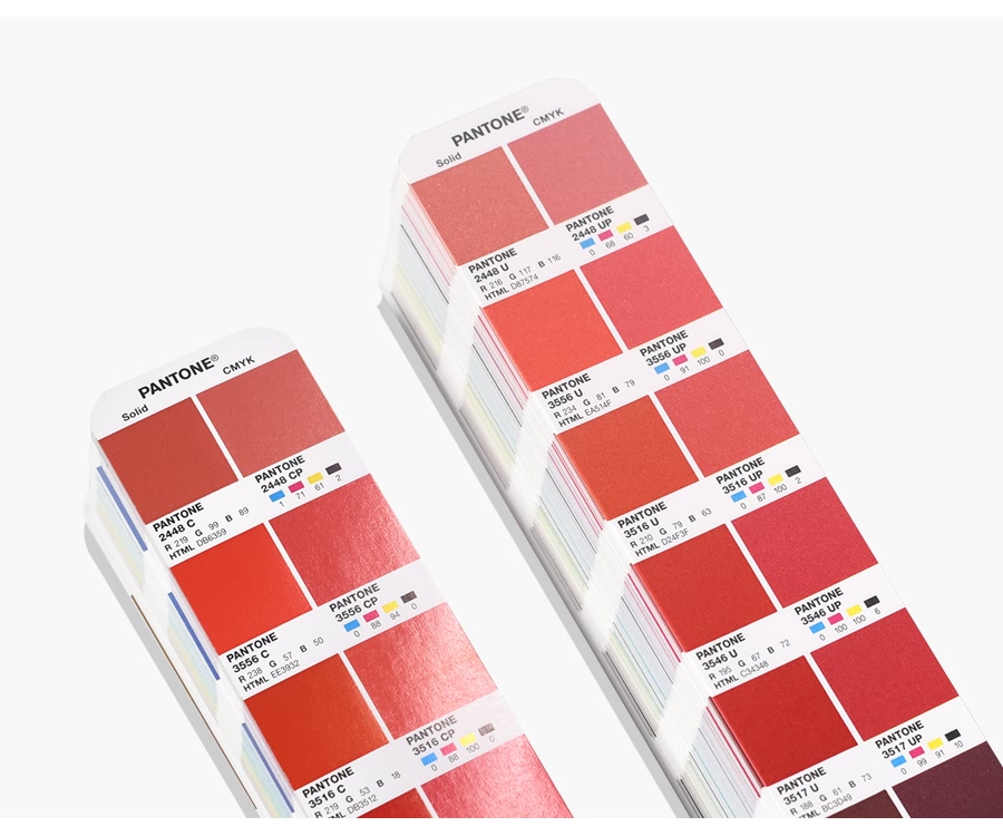 PANTONE专色颜色卡潘通色卡色彩桥梁RGB及CMYK色卡 GP6102A - 千通彩色彩管理官网