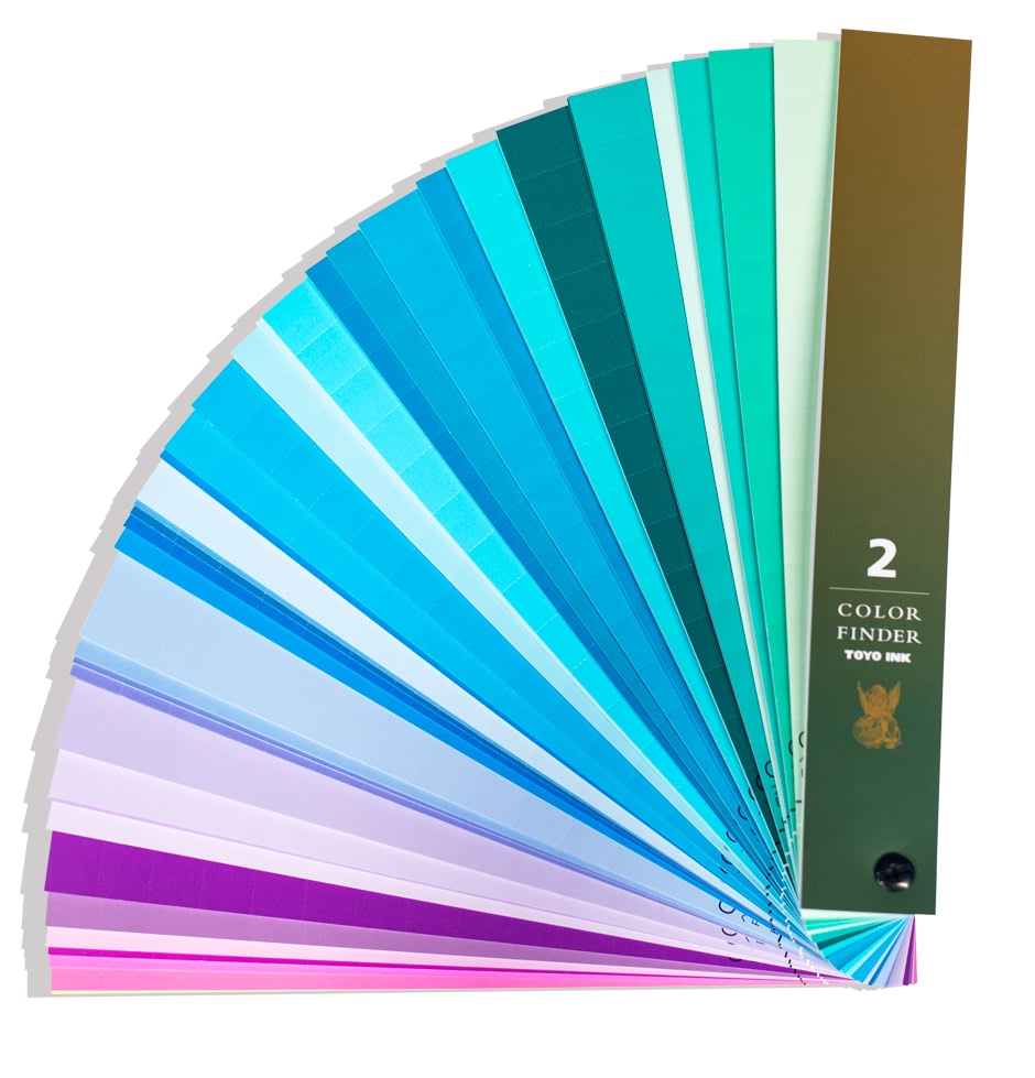 东洋TOYO色卡油墨配方指南 CoLor Finder 五本装 TOYO-CF - 千通彩色彩管理官网