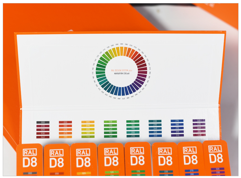 RAL D8色卡设计师版 RAL Design System RAL-D8 - 千通彩色彩管理官网